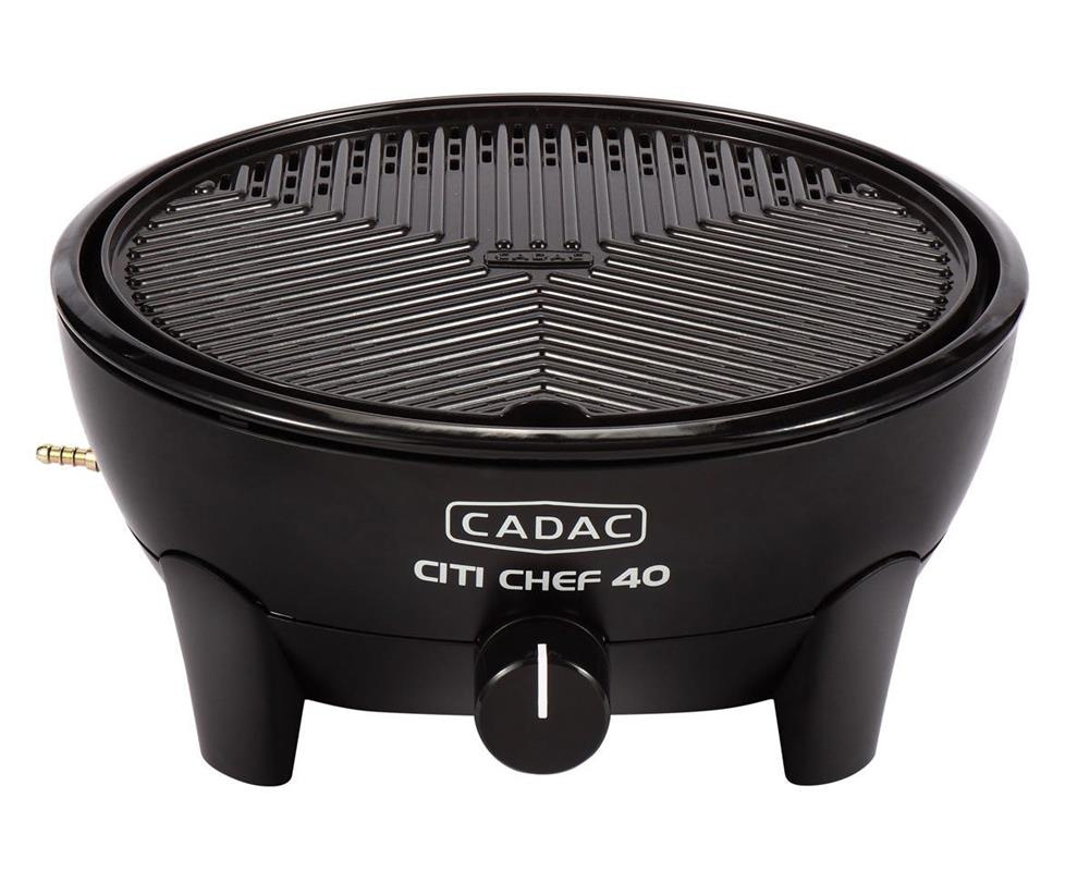 Grill gazowy stołowy CADAC City Chef 38,5cm CZARNY - Bagażownia.pl