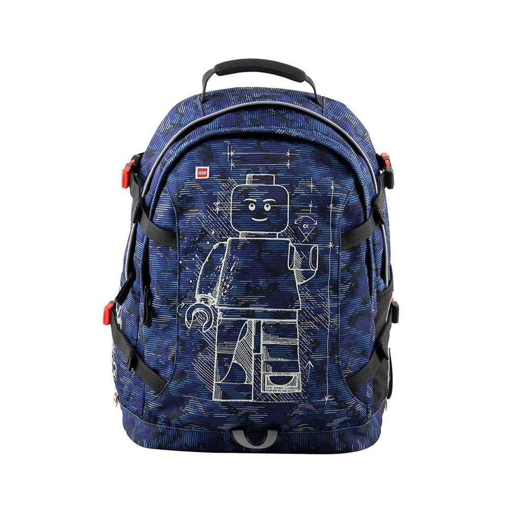 Plecak LEGO Minifigures Blue Camo - Tech Teen Backpack 20041-1917 ...